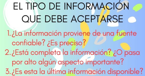 Que Es La Información, 2 Tipos De La Información